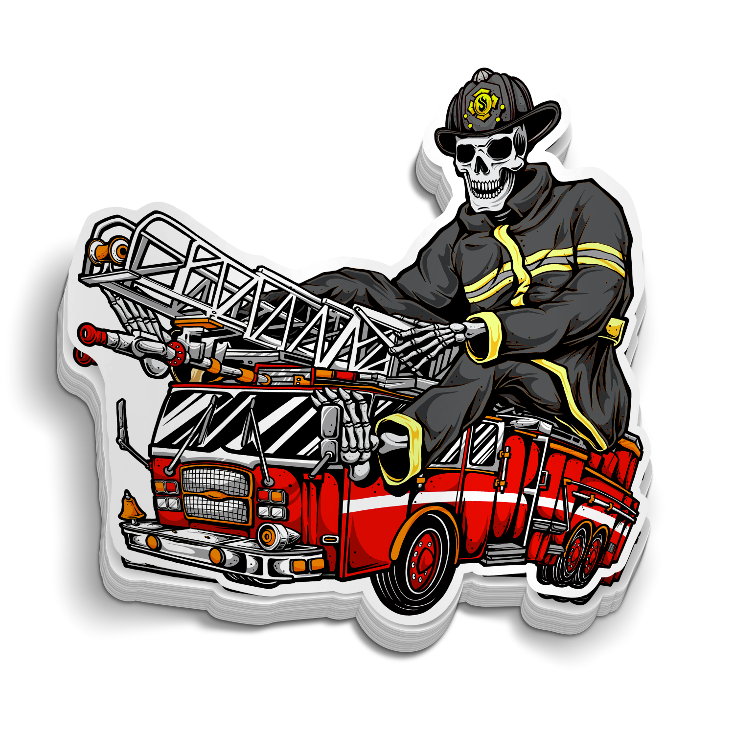 Ladder Truck Sticker – Mountain Up