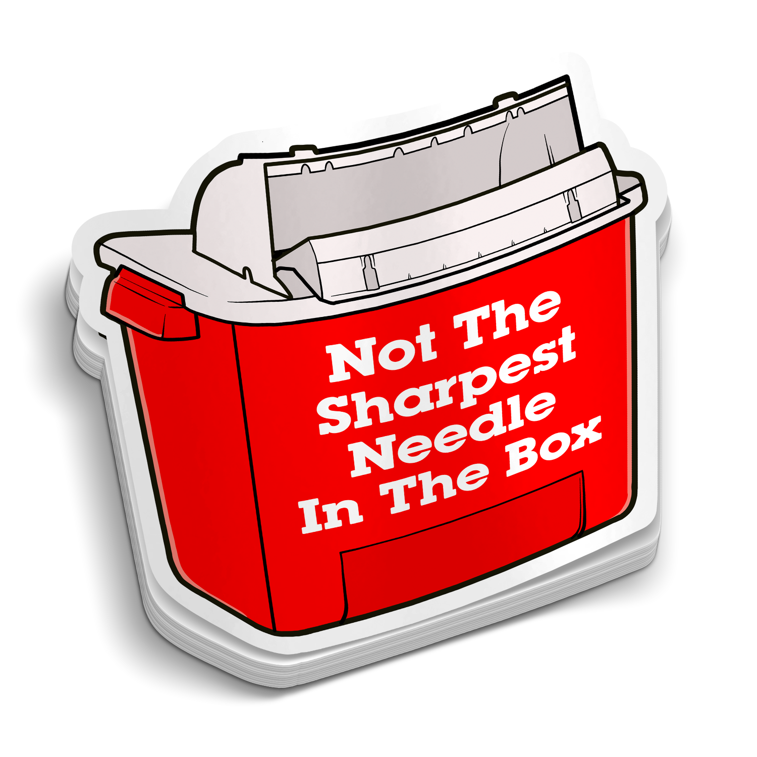 Not The Sharpest Needle Sticker – Mountain Up