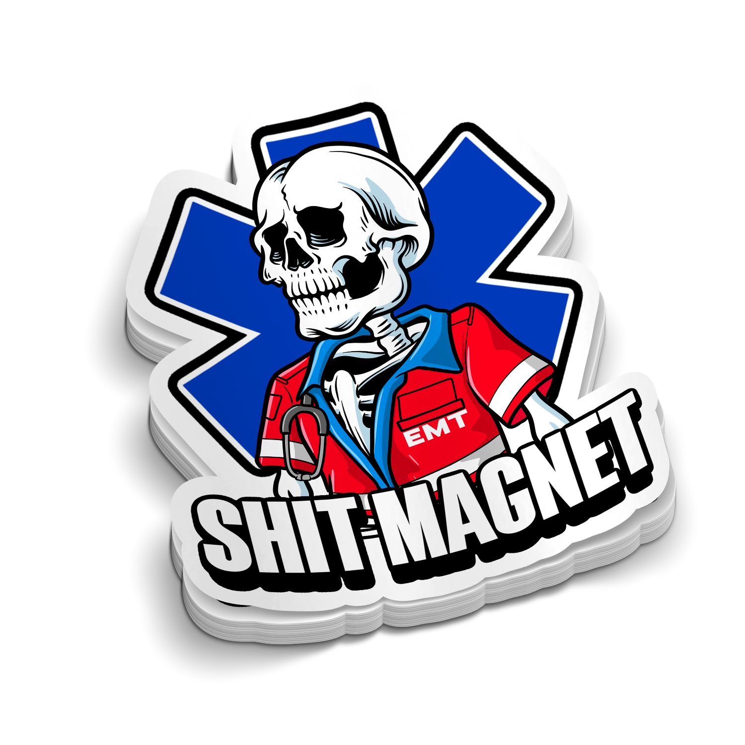 Sh*t Magnet Medic | EMT Medical Sticker – Mountain Up