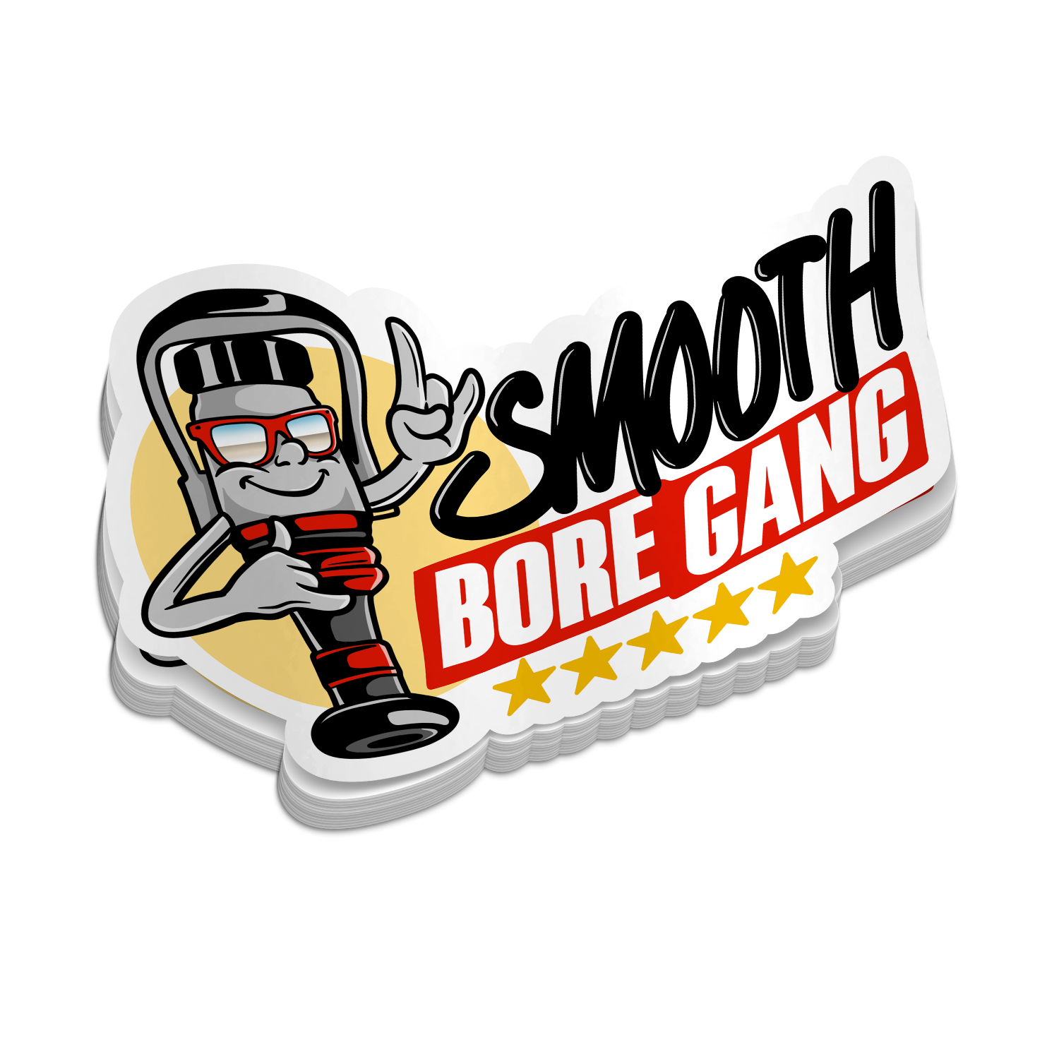 Smooth Bore Gang - Funny Firefighter Stickers – Mountain Up