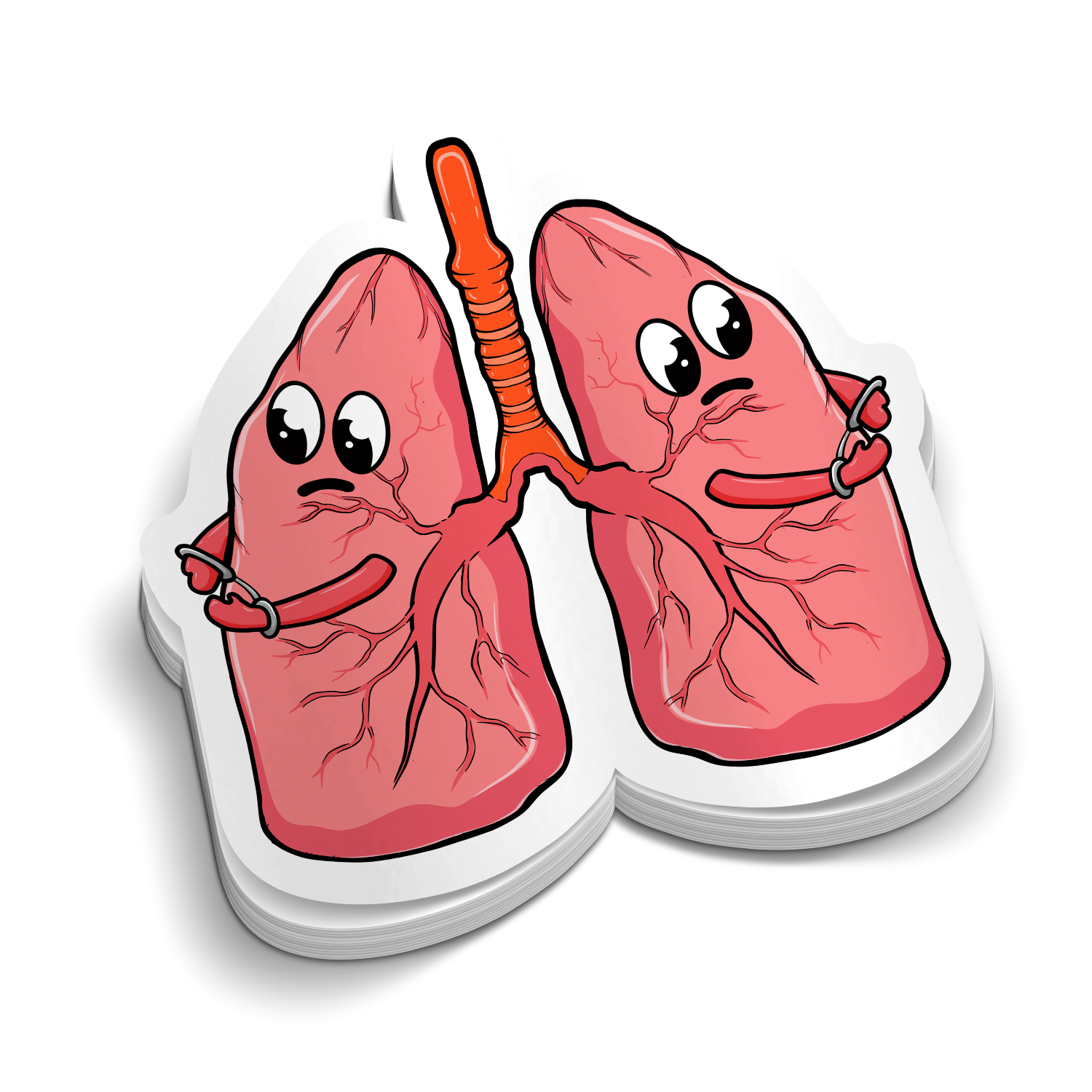 Respiratory Arrest - Funny Medical Stickers – Mountain Up