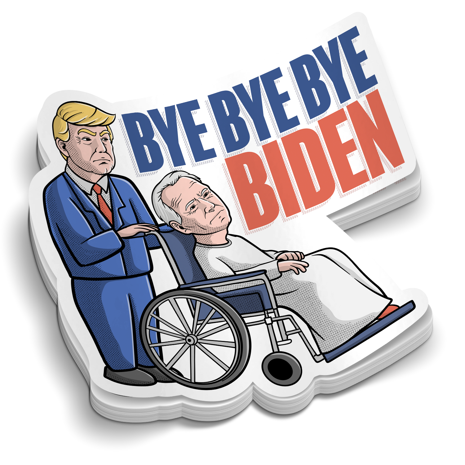 Bye Bye Bye | Funny Tumbler Stickers – Mountain Up