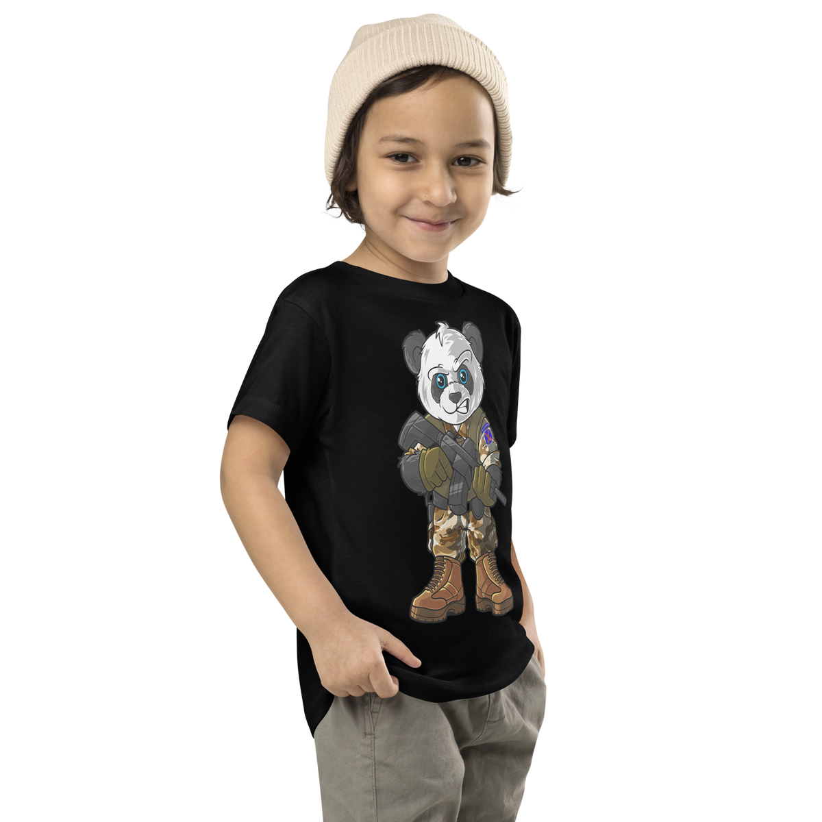 Determined Pando Commando Toddler Tee – Mountain Up